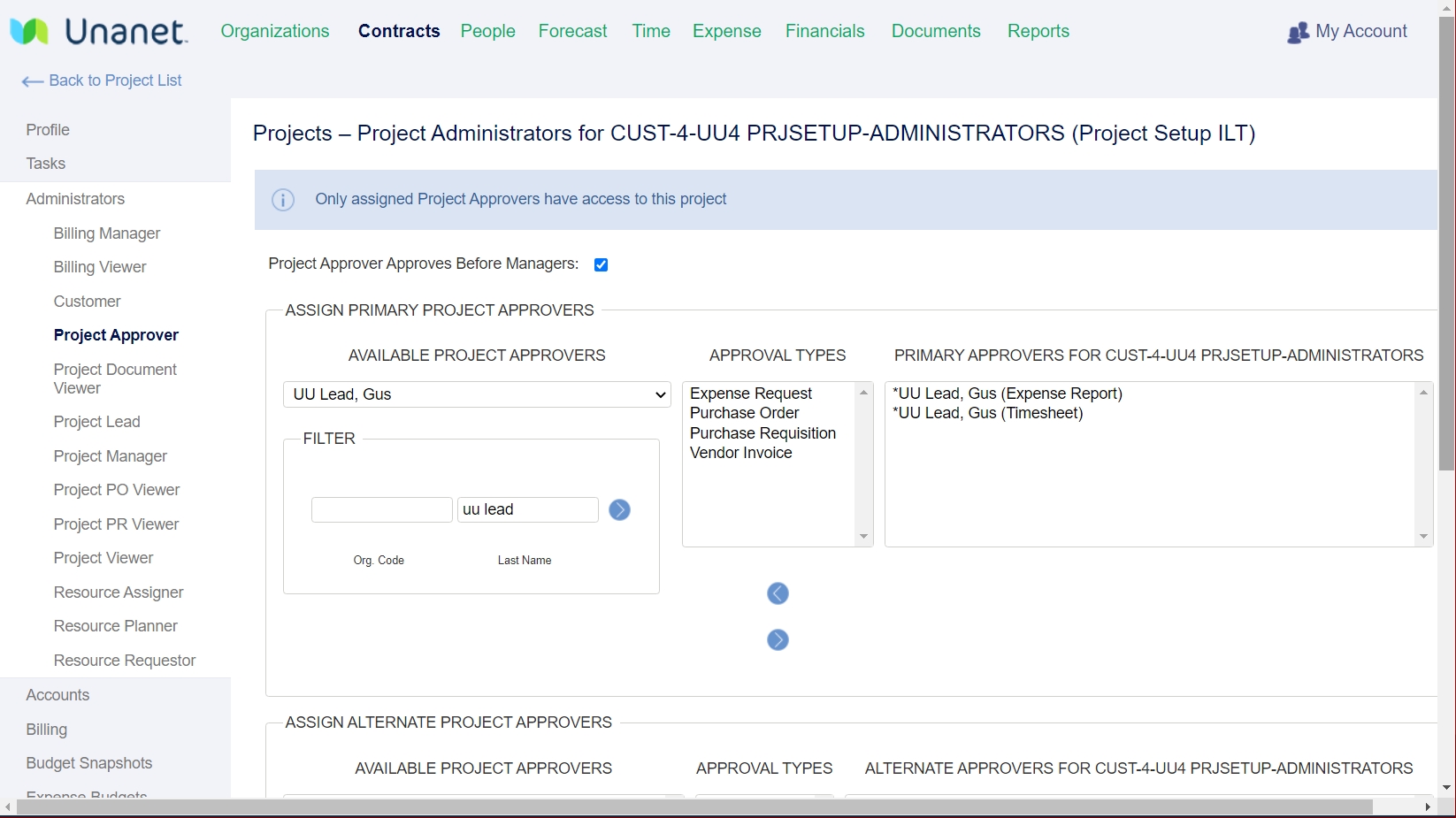 unanetuniversitycontent.unanet.com - /uu_content/PM1 Setting Up Projects/PM1 Demo 1.1/mobile/
